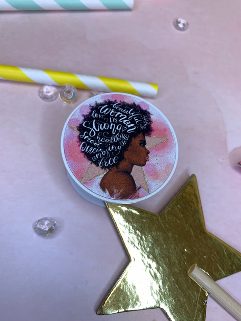 Strong Woman Phone Grip
