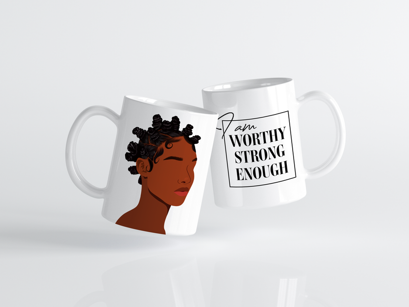 I Am Worthy Strong Enough Mug